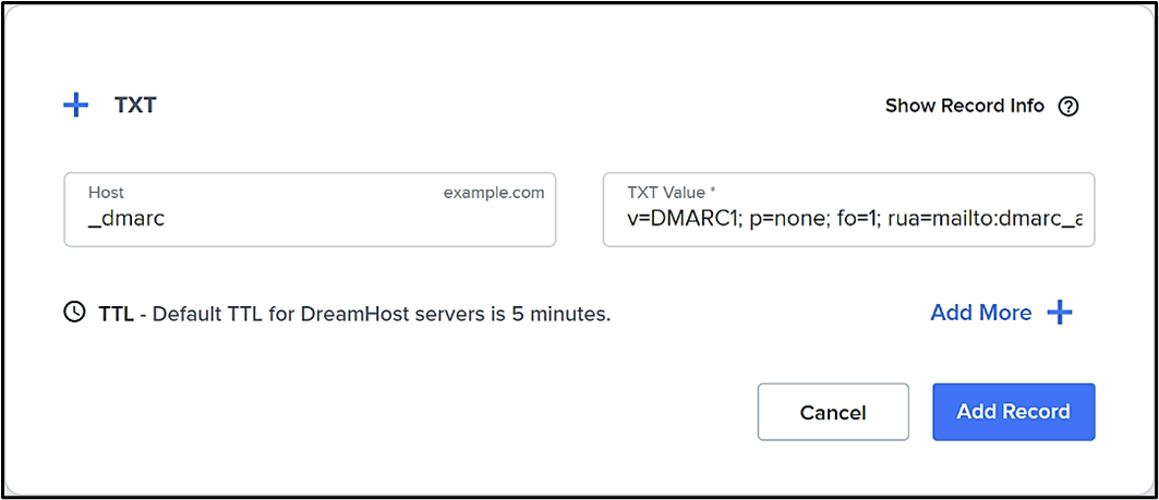 A step-by-step guide on “How to Publish a DMARC Record with DreamHost” - Progist Knowlegde Base